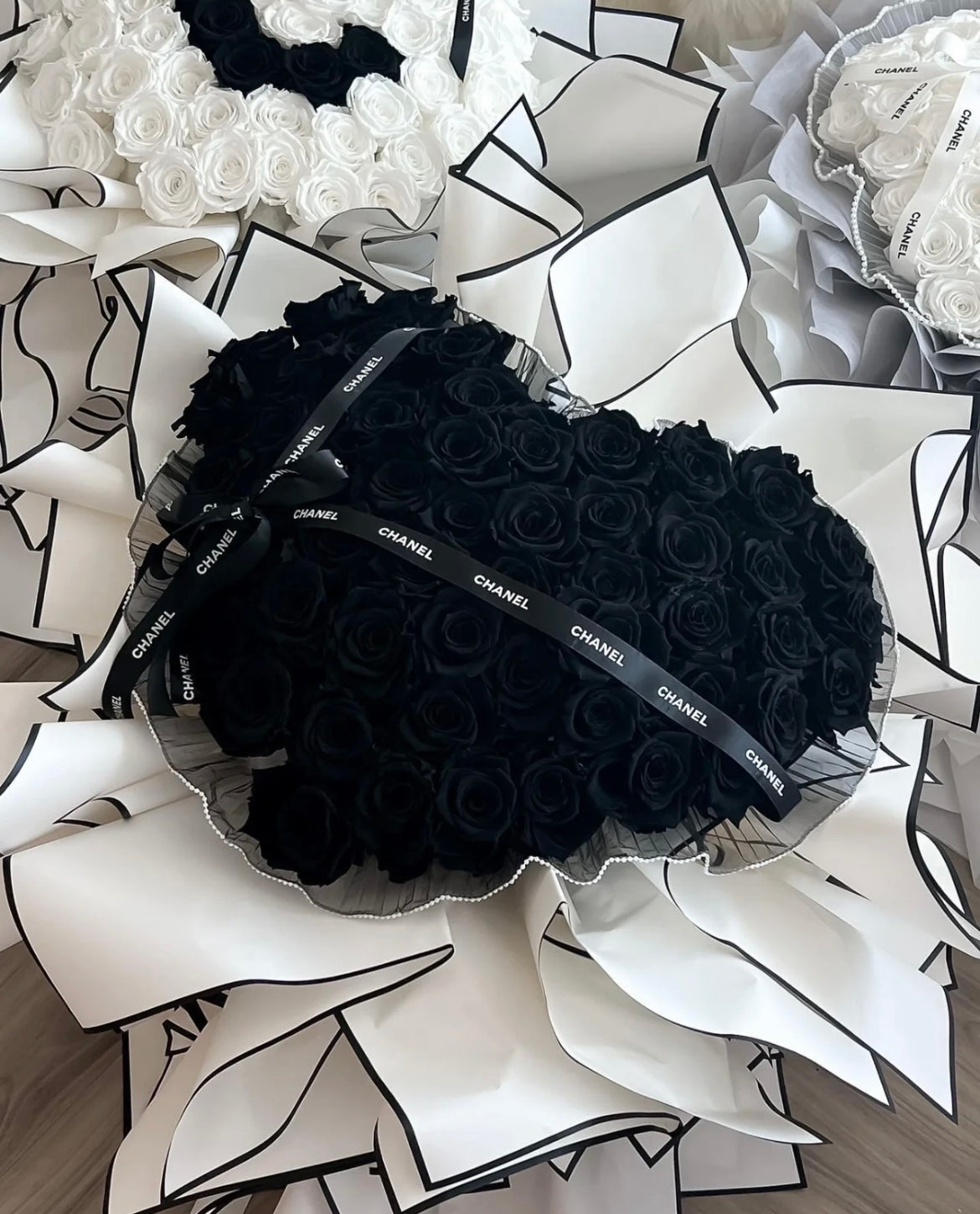 52 stems luxury preserved rose bouquet – Sangmo Florist